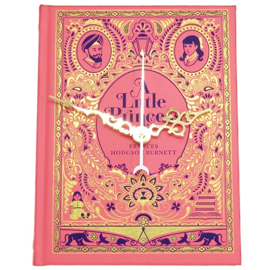 A Little Princess Book Clock – The Clock Library